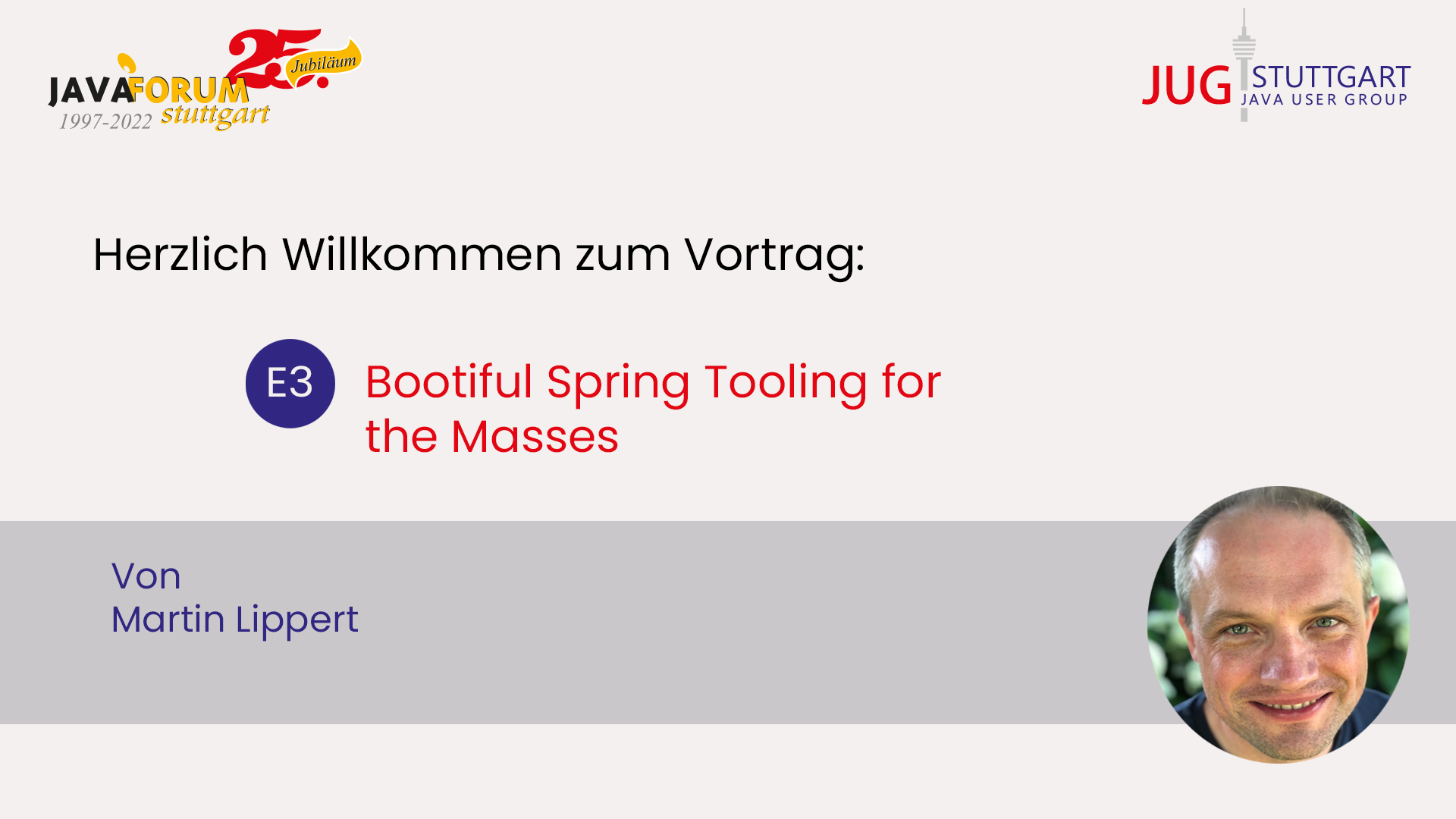 Bootiful Spring Tooling for the Masses - Java Forum Stuttgart